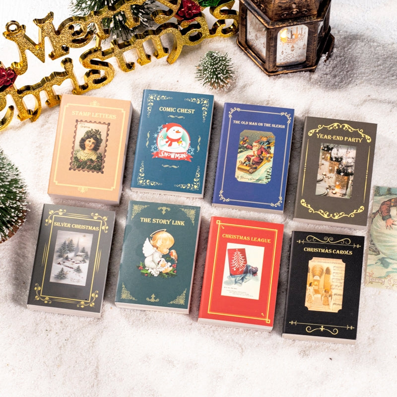 Christmas Scrapbook Kit | Book Pages | Santa Posters | DIY Crafts