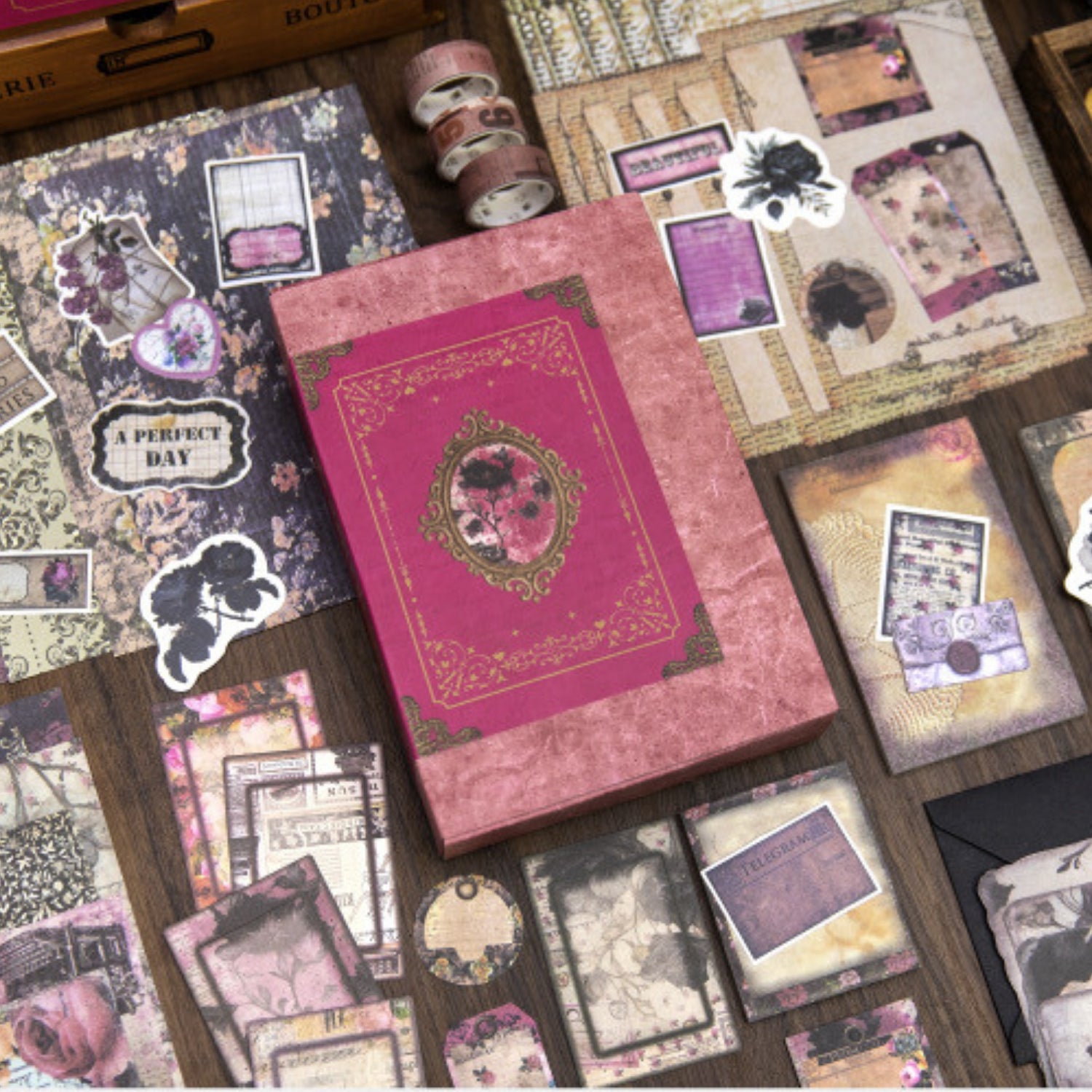 Medieval Chapter Notebook Gift Box Set - Premium Vintage Collection ...