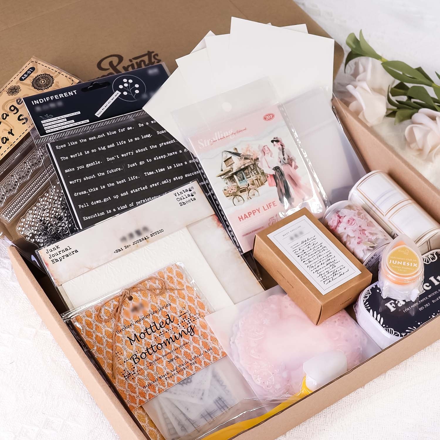Spring Story Gift Box Co-branded Collection | Nazurijournal X Stamprints