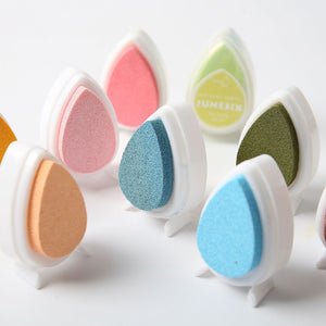 40 Colors Water Drop Ink Pad Set | Premium Eco-Friendly Craft Supplies ...