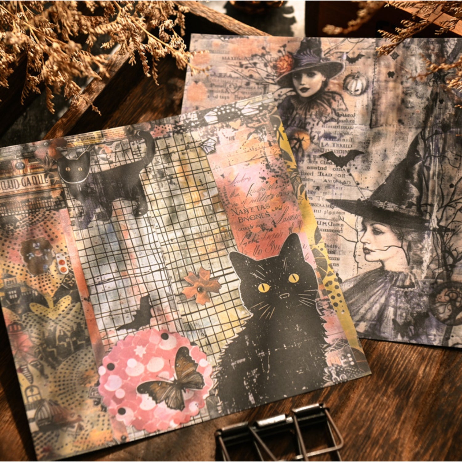 Halloween Square Paper Pad - 12 Piece Design Collection by Stamprints