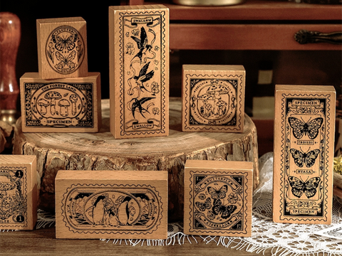 Vintage Glass Window Stickers | Holographic Collection