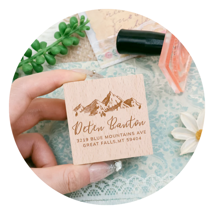 Custom Book Stamps & Library Rubber Stamps | Personal Collection ...