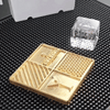Personalized Brass Ice Cube Plates for Drinks & Events | Stamprints