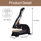 Custom Design Desktop Embosser | Large Heavy Duty Seal Press by Stamprints