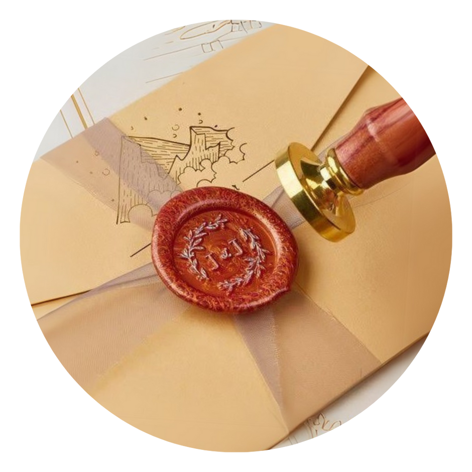 Custom Wax Seal Stamps & Sealing Kits | Exclusive Designs by Stamprints