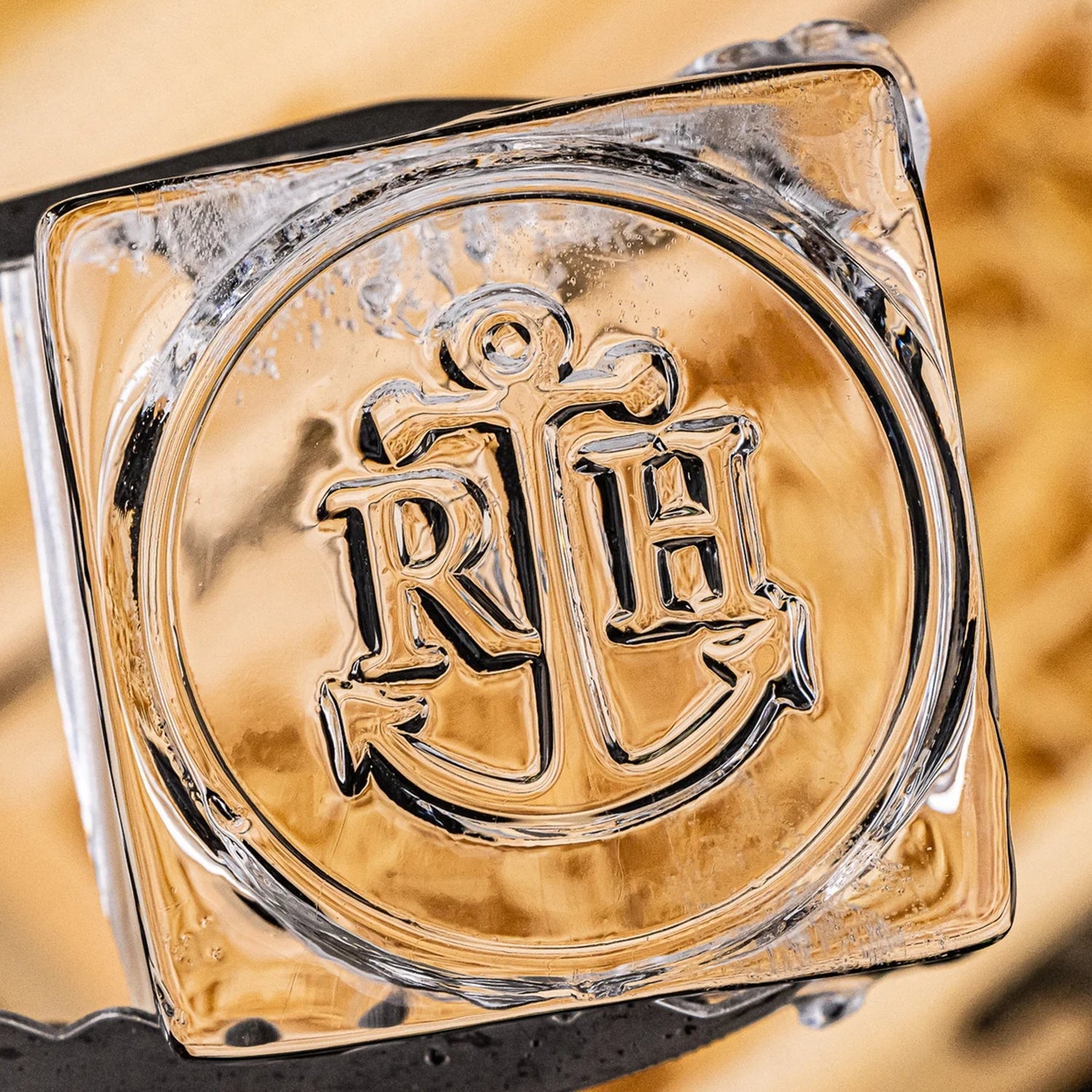 Circle Anchor Ice Stamp | Nautical Monogram for Bars & Planning