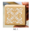 Vintage Lace Pattern Wooden Stamp | Stamprints Craft Supplies