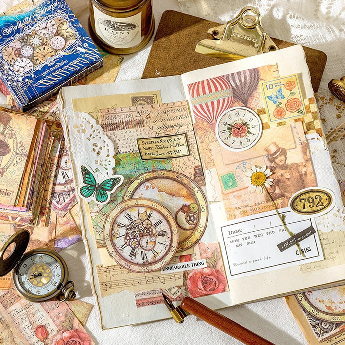Anna's Dream Retro Collage Scrapbook Paper | Lightweight Paper for ...