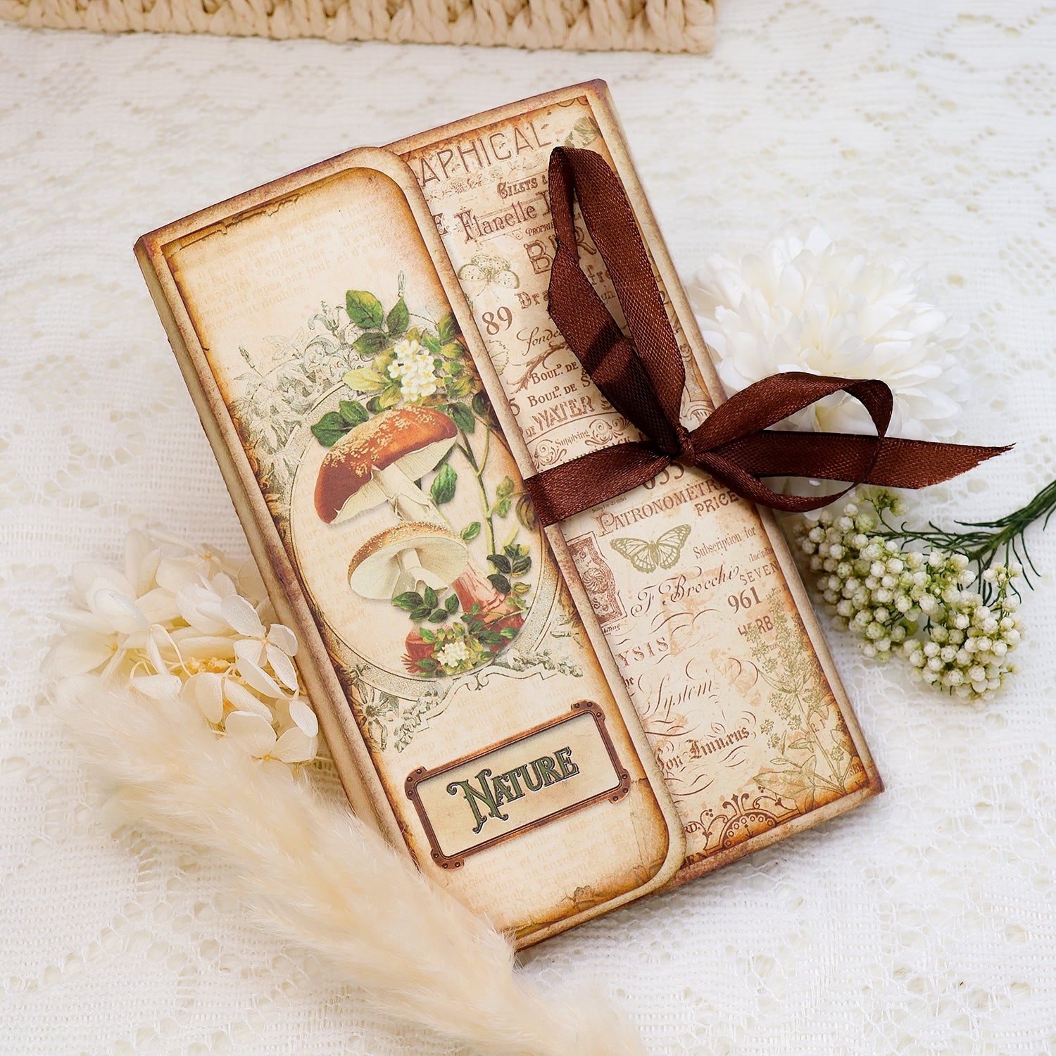 Back to Nature Mini Folio Botanical Booklet Handmade Craft Kit