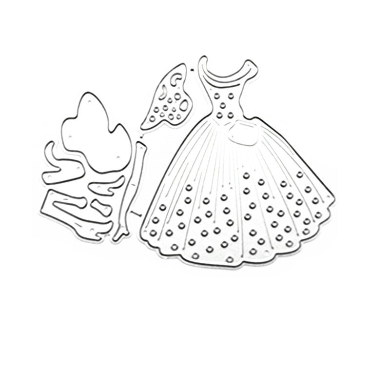 Beautiful Girl Metal Cutting Dies for Card Making | Stamprints
