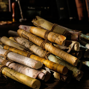 Vintage Burnt Edge Paper for Maps, Manuscripts & Documents | Stamprints