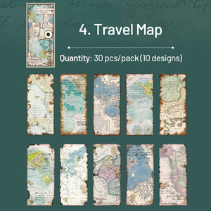 Vintage Burnt Edge Paper for Maps, Manuscripts & Documents | Stamprints