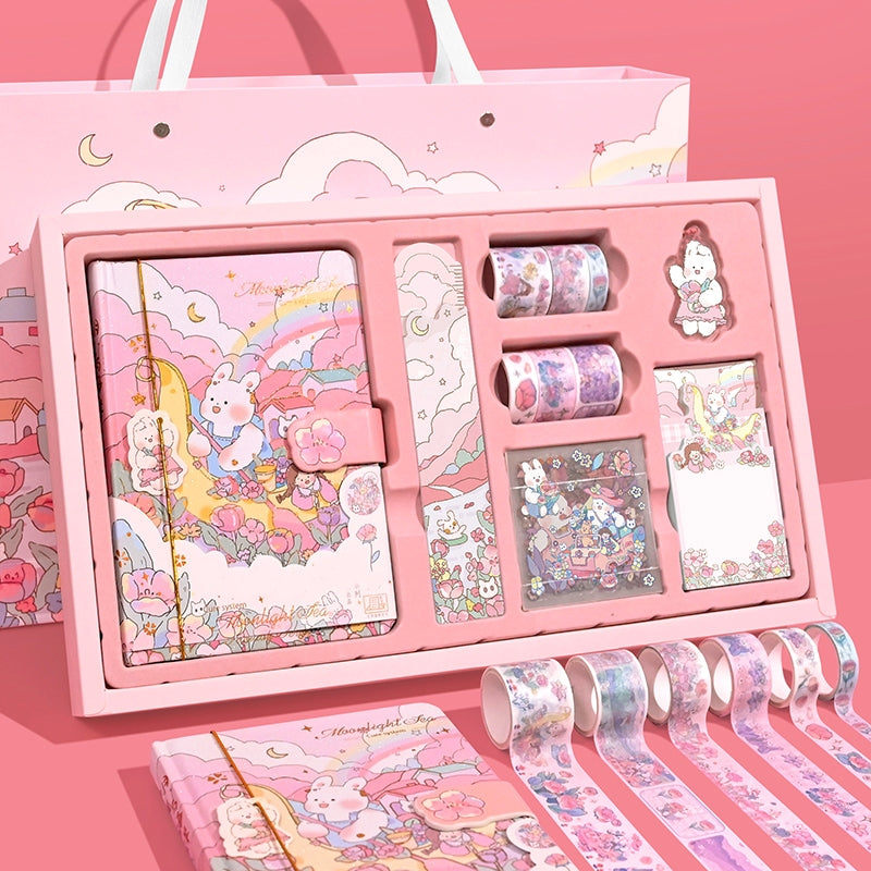 Cartoon Animal Journal Gift Box | Playful Design | Customizable