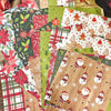 Cartoon Basic Christmas Paper Backgrounds | Stamprints Digital Designs