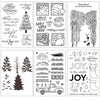 Christmas Forest Deer Clear Silicone Stamps – Stamprints