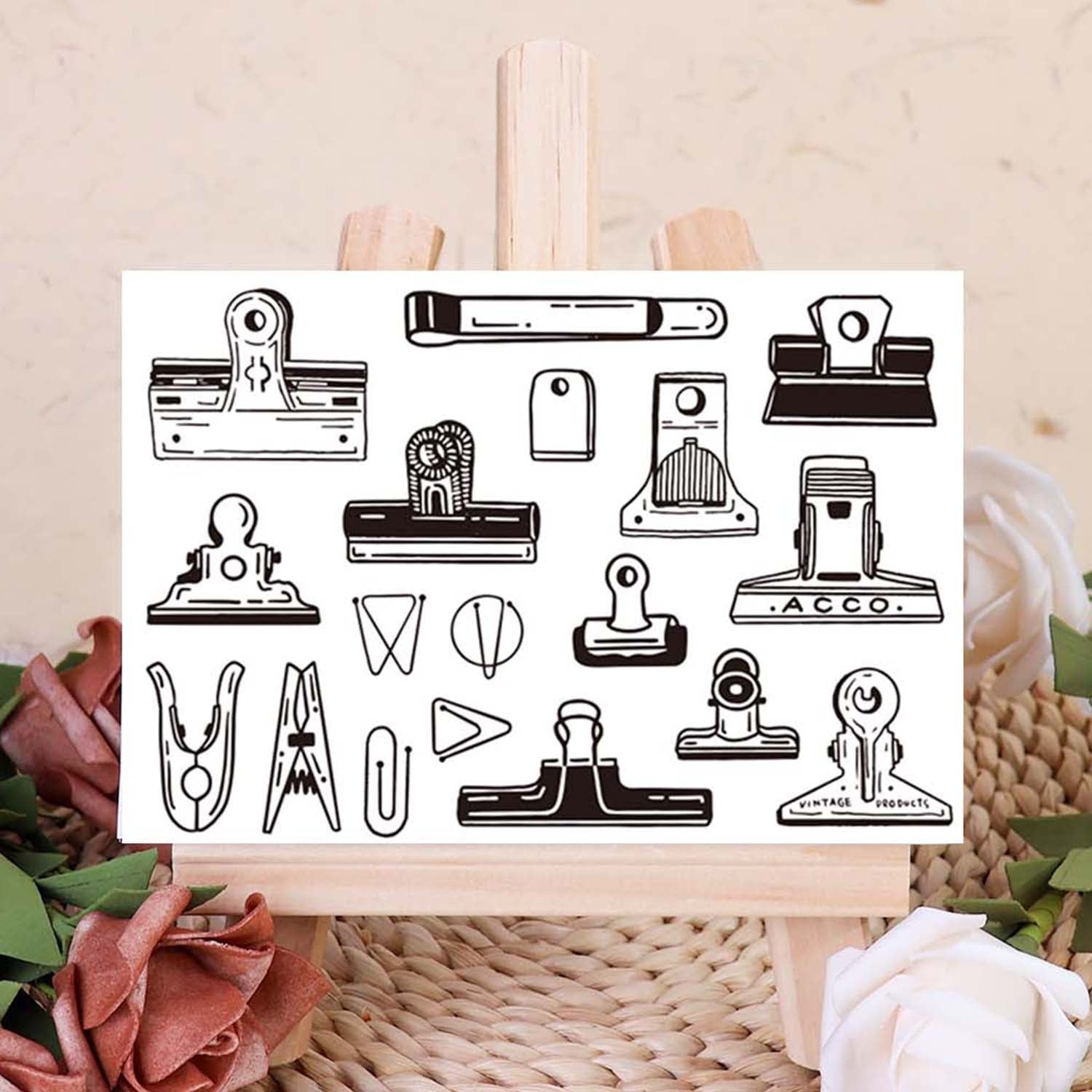 Clips Transparent Silicone Stamps – Stamprints