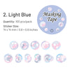 Colorful Bubble Washi Stickers | Decorative Journal & Planner Stickers ...