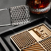 Personalized Brass Ice Cube Plates for Drinks & Events | Stamprints
