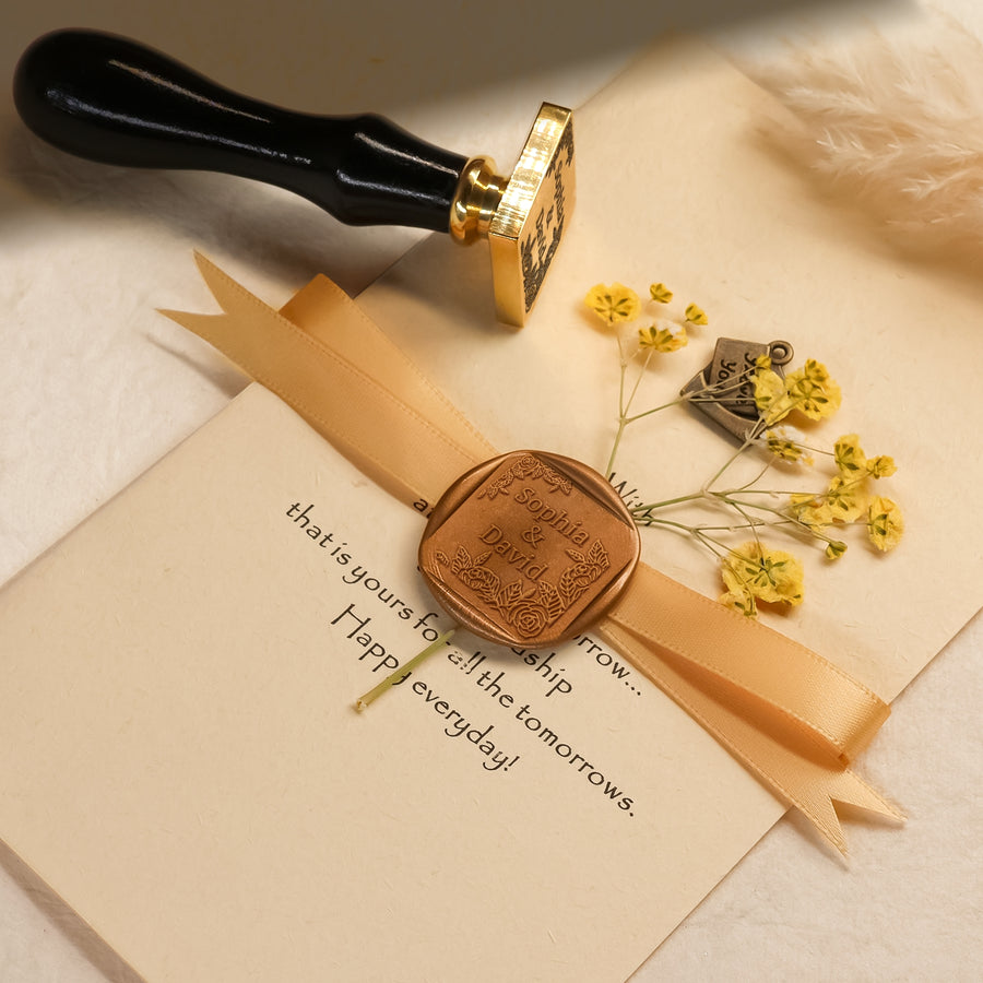 Custom Wax Seal Stamps & Sealing Kits | Exclusive Designs by Stamprints