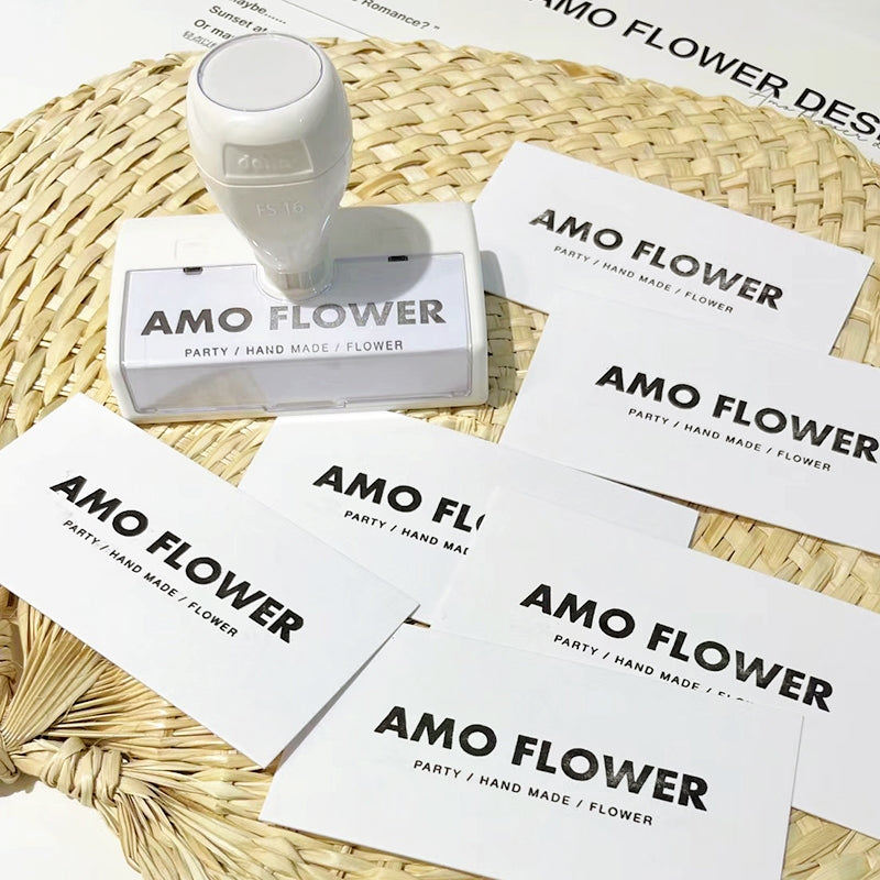 Custom Design White Photosensitive Stamp With Your Artwork - Stamprints