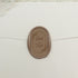 Personalized Oval Wedding Wax Seal Stamp | Stamprints Style 23