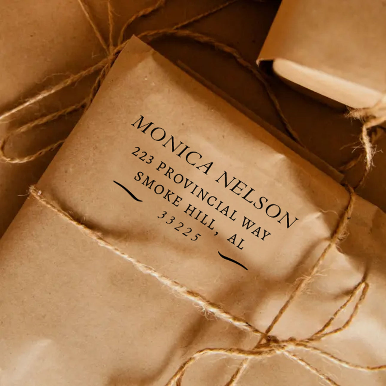 Personalize Your Mailings with Custom Return Address Wooden Rubber ...