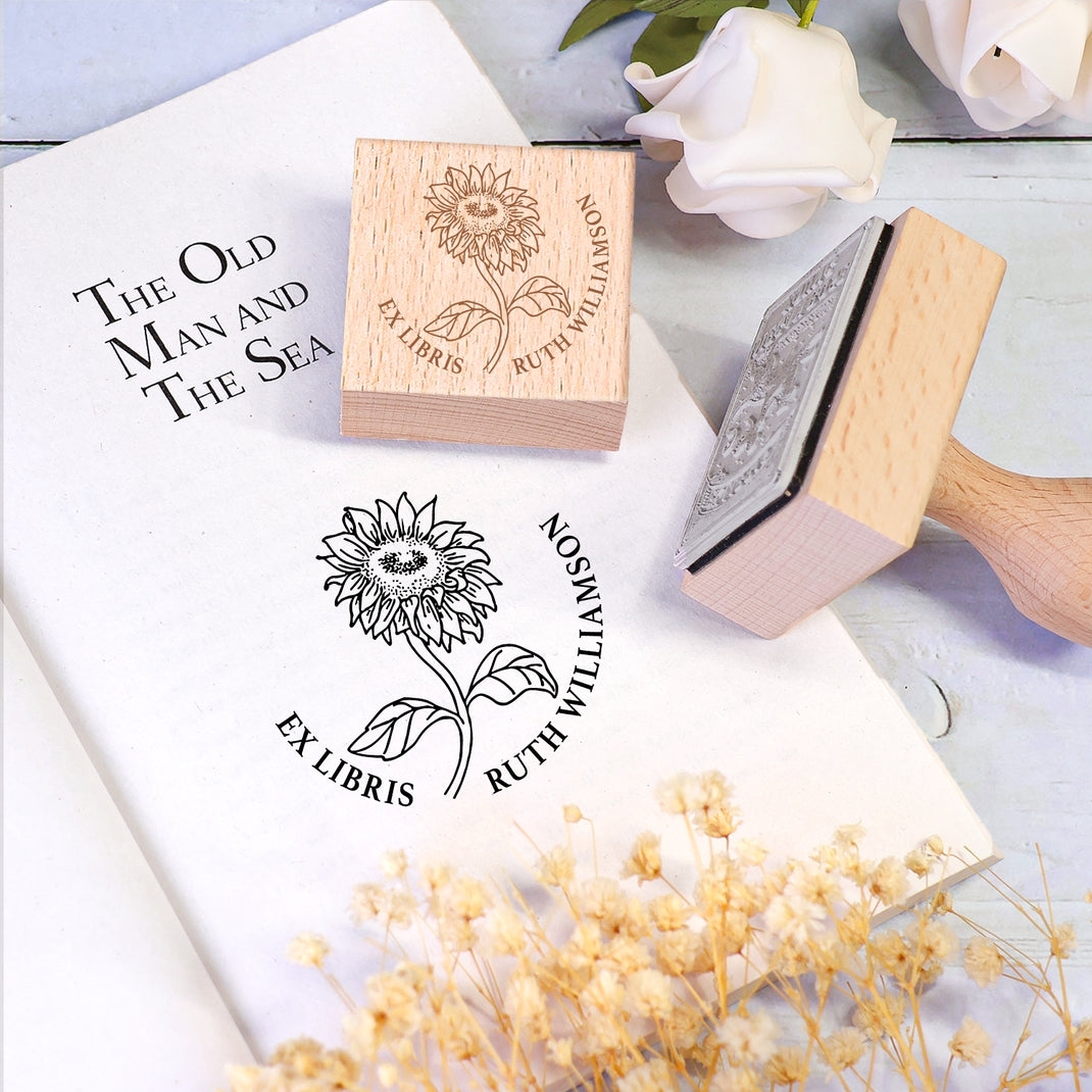 Custom Book Stamps & Library Rubber Stamps | Personal Collection ...