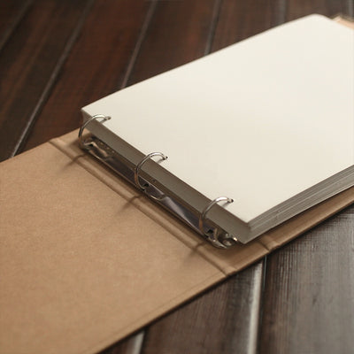 Get Creative with the DIY Photo Album 3-Hole Blank Journal Notebook ...
