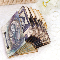 Gothic Edgar Allan Poe Specimen Album DIY Craft Kit | Stamprints