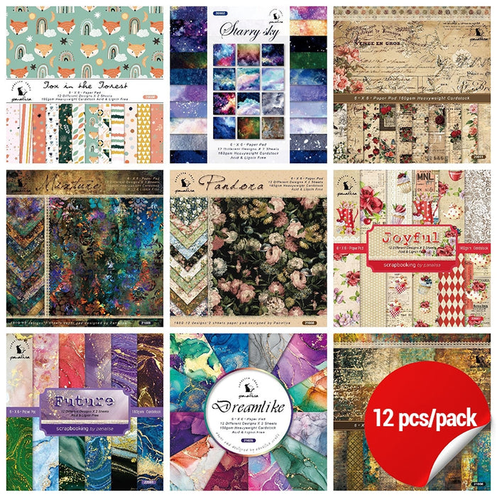 Fantasy World DIY Photo Album Scrapbook Paper - 12 pcs/pack for ...