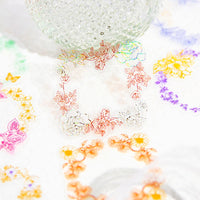Foil Stamping Botanical Sticker Pack - Floral Garland & Sakura | Stamprints