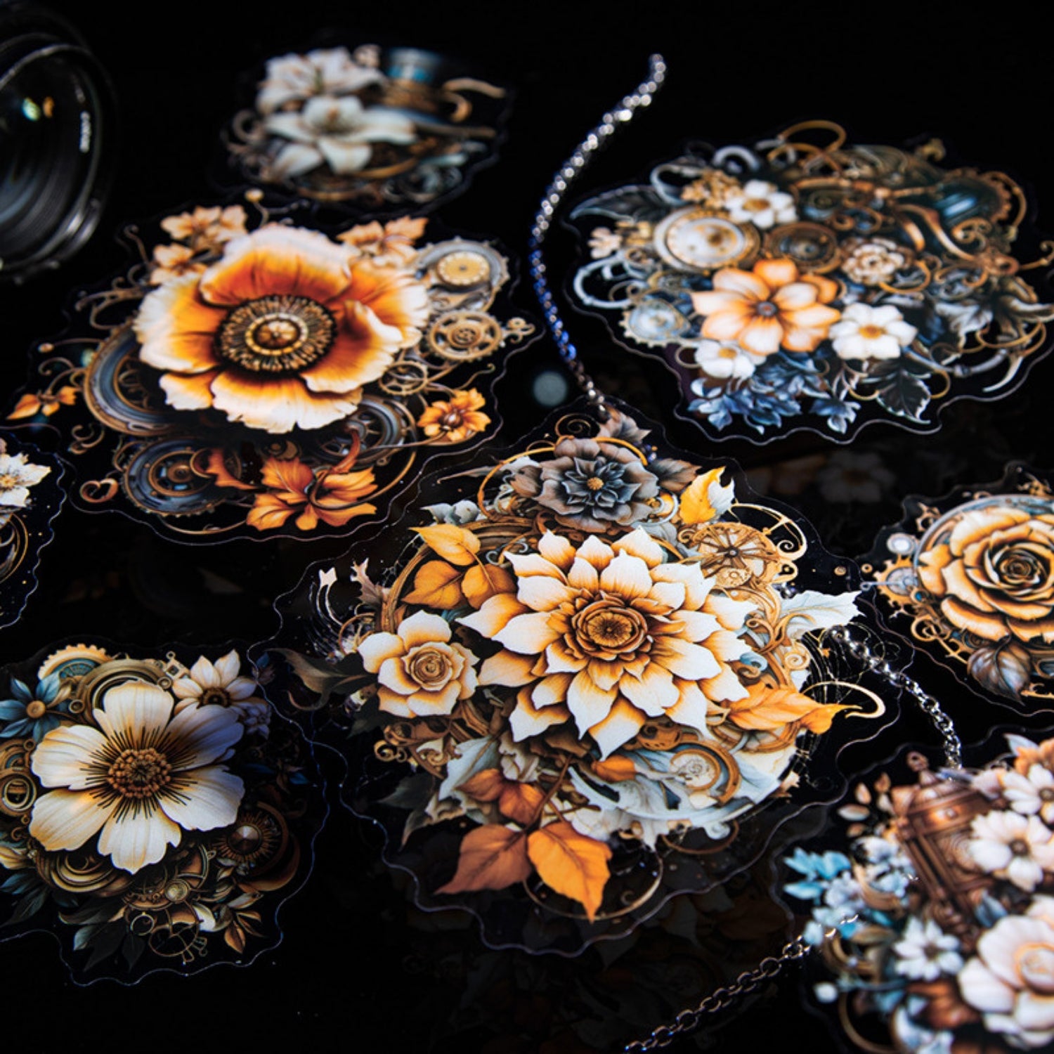 Punk Flower Wild Landscape Sticker Pack | Stamprints Collection