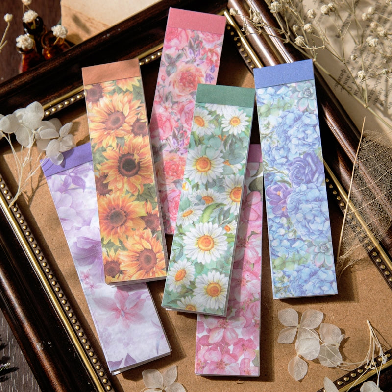 Fragrant Flower Scene Sticker Collection | Roses & Sunflowers | Stamprints