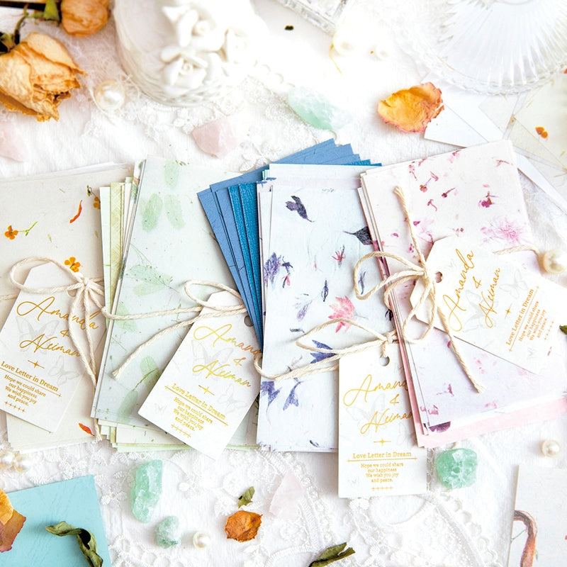 Specialty Material Paper Blend | Fresh & Artistic Design | Stamprints