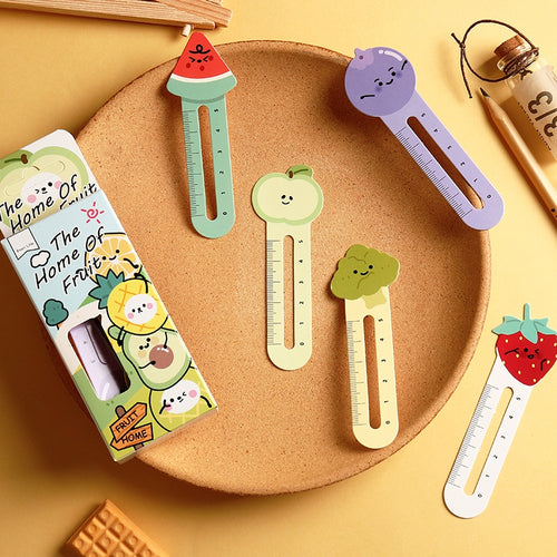 Discover the Joy of Reading with 30 Fun Fruit Ruler Bookmarks – Perfect ...