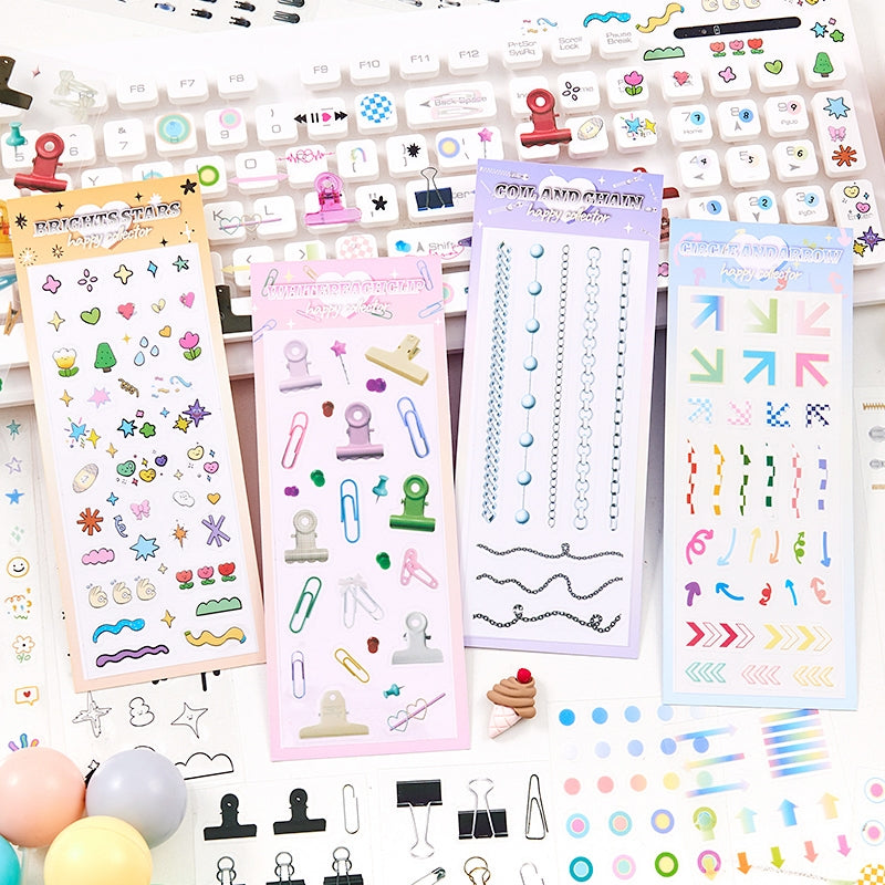 Fundamental Image Polyethylene Terephthalate Sticker - Journal | Stamprints