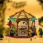 DIY Garden Cafe Assembly Model Kit | Stamprints Miniature House