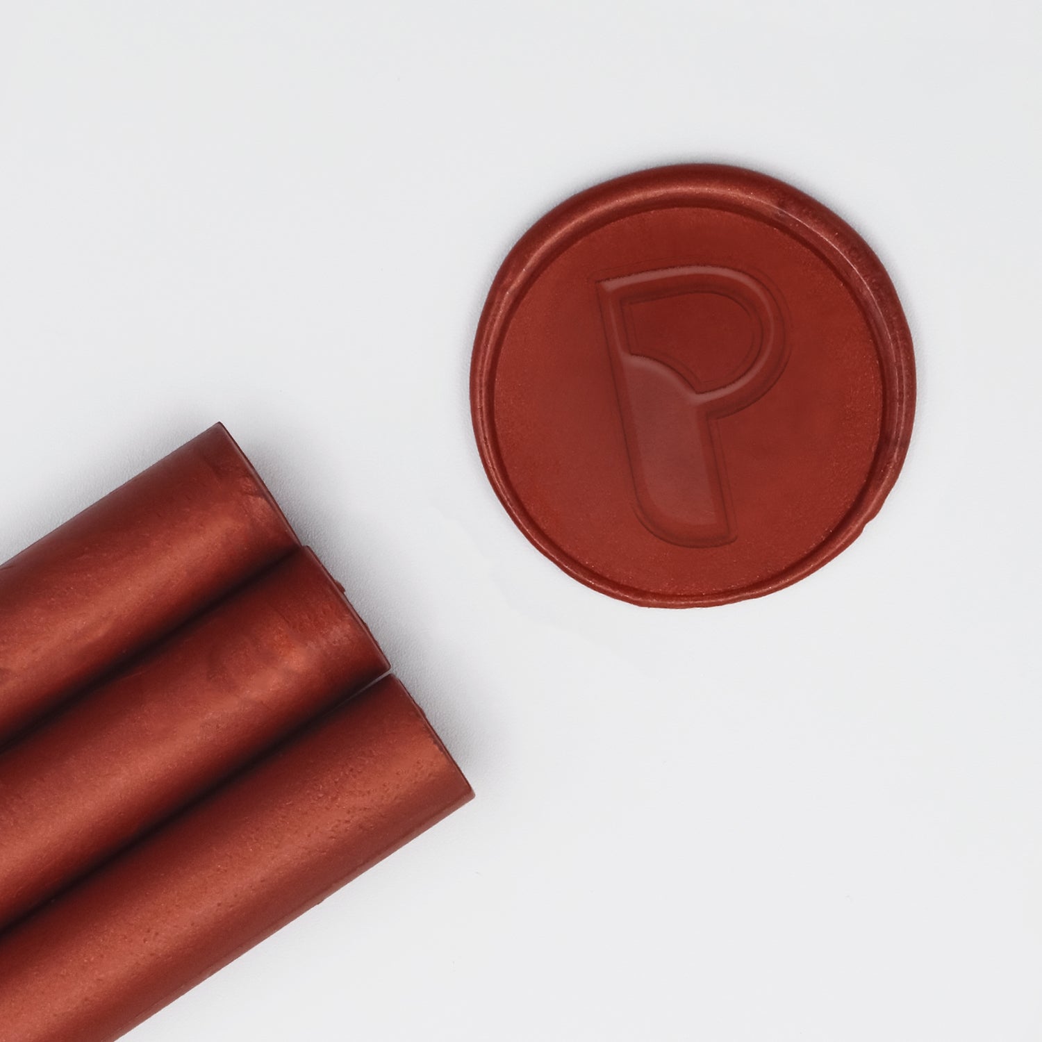 Copper Red Sealing Wax Stick for Glue Gun | Stamprints