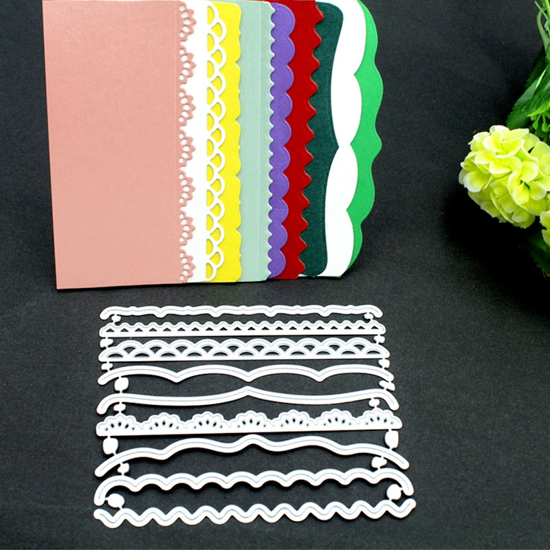 Greeting Card Border Dies | Scrapbook Crafting | Embossing Tool