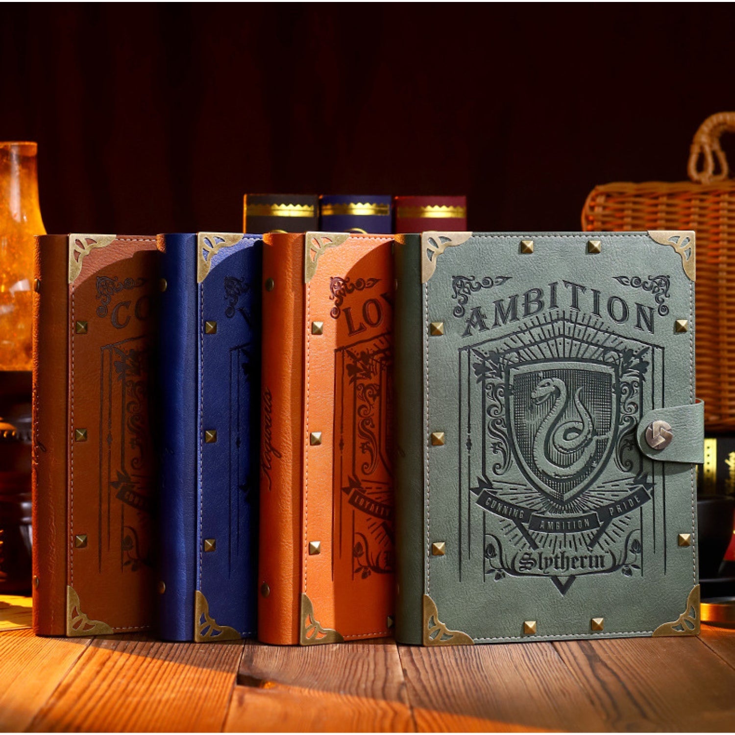 Magical PU Leather Notebook A5 B5 Size | Stamprints HP Wizard Series