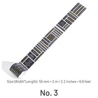 Modern English Text Decorative Washi Tape | Stamprints