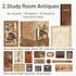 Vintage Objects Decorative Paper | Irregular Designs by Stamprints