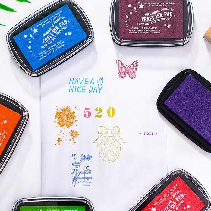 Large Metallic Graffiti Ink Pad - Pearlescent Colors | Stamprints