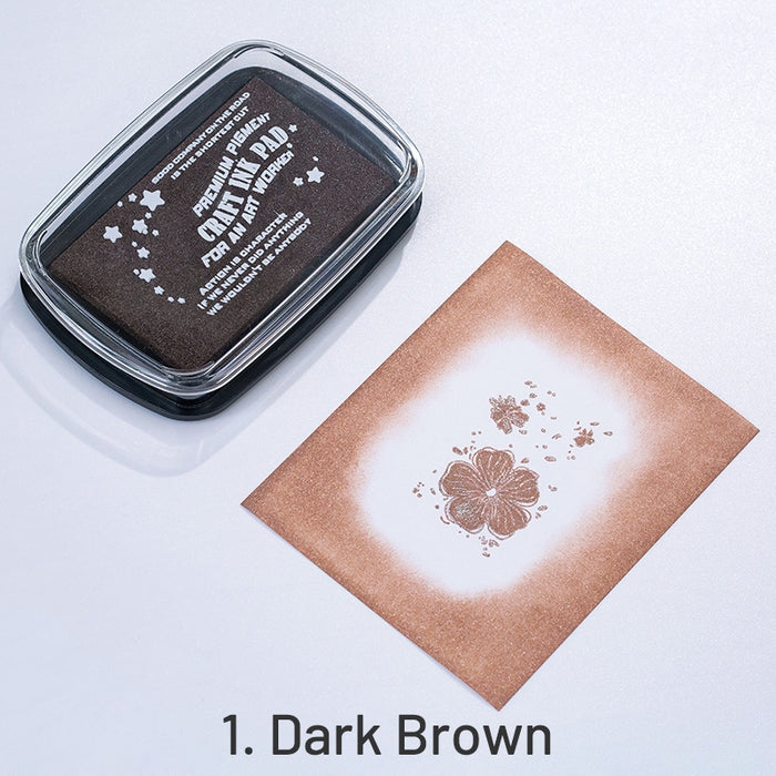 Large Metallic Graffiti Ink Pad - Pearlescent Colors | Stamprints