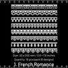 Linen Pattern Die-cut Lace Paper | Elegant Decorative Paper by Stamprints