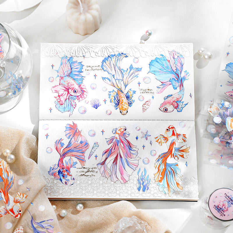 Clear Transparent Strip Stickers - 4 Roll Pack | Stamprints