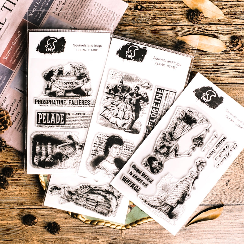 Seal the Past with Ease: Medieval Character Stamps for Romantic Creations