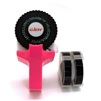 Mini Portable Manual Label Maker - DIY Embossing Typewriter for ...