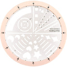 Rotating Template Drawing Ruler | Professional Measuring Tool | Stamprints
